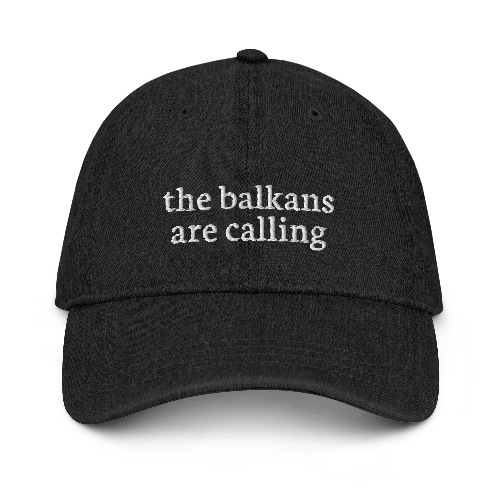 Out of Office: The Balkans are Calling Denim Hat – Balkanish