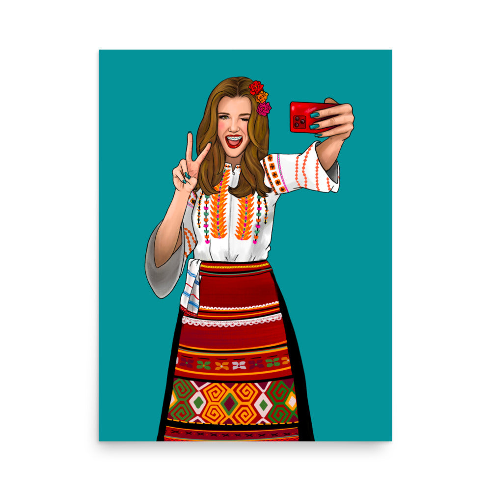 Bulgarian Baddie Poster – Balkanish
