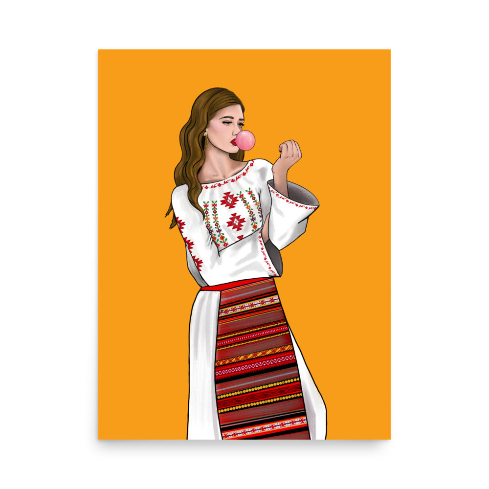 Romanian Baddie Poster – Balkanish