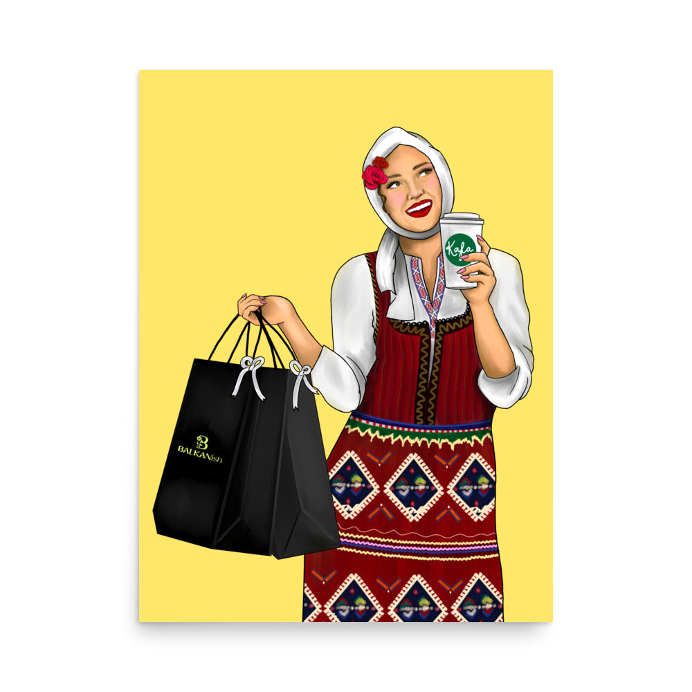 Croatian Baddie Poster – Balkanish