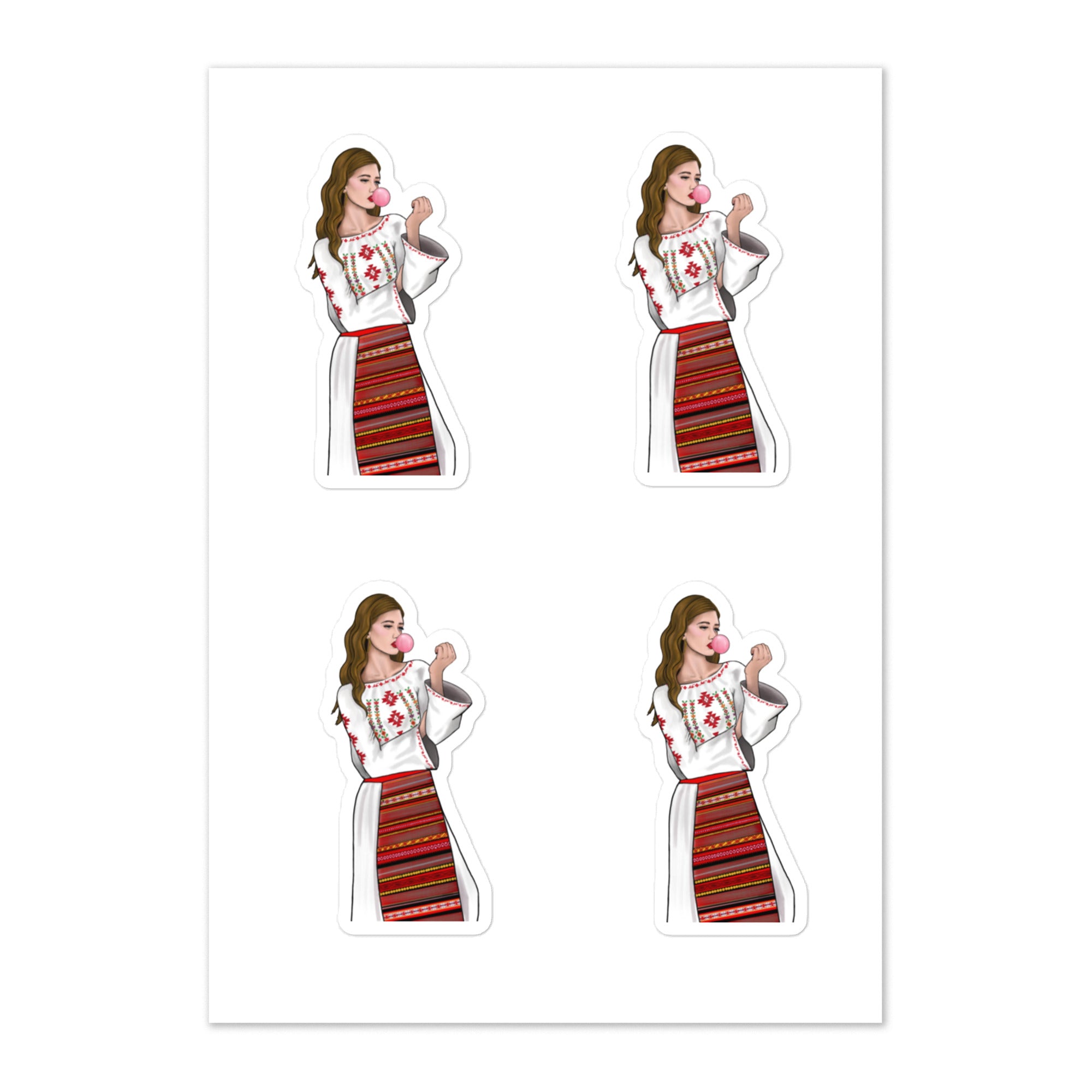 Romanian Baddie Sticker Pack – Balkanish