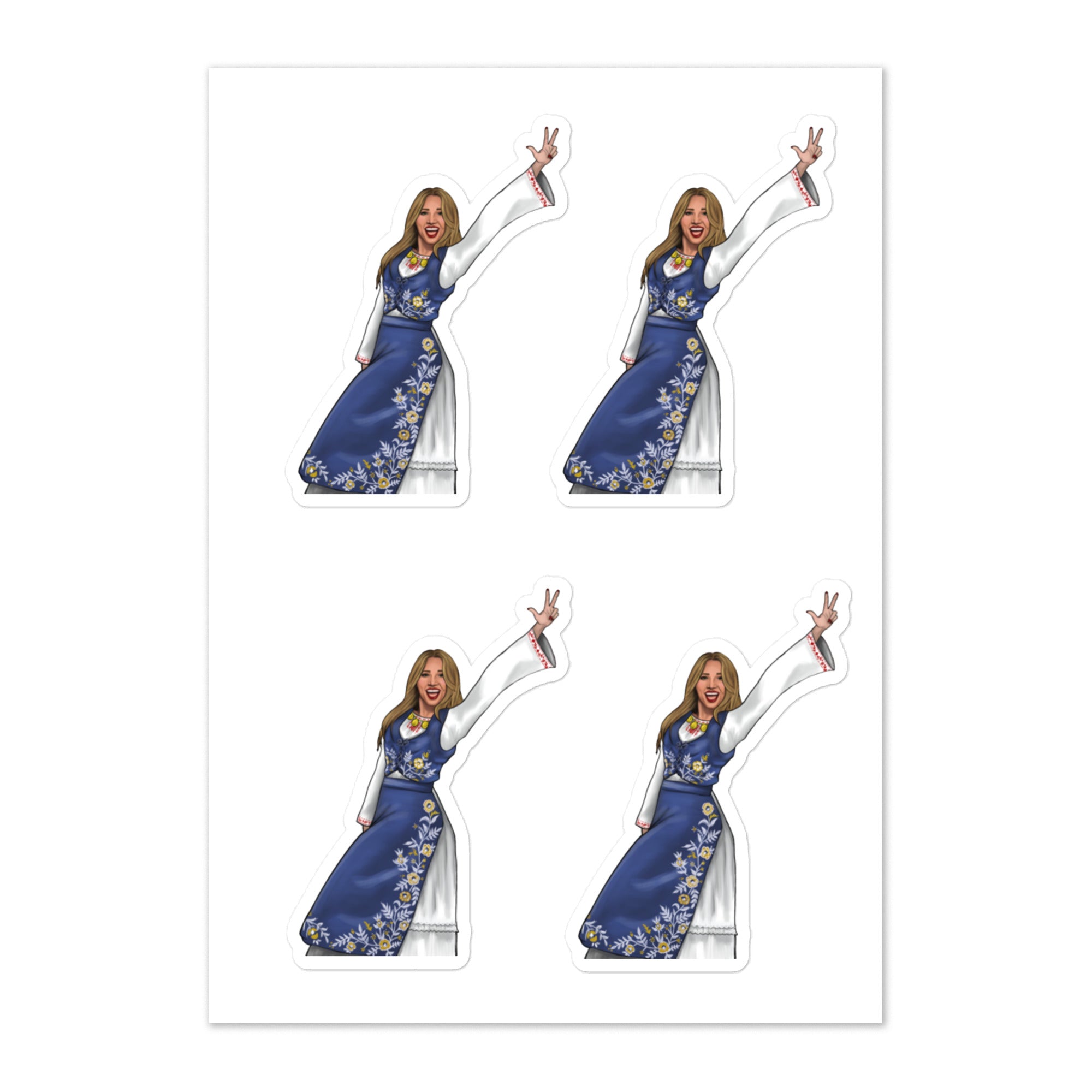 Serbian Baddie Sticker Pack – Balkanish