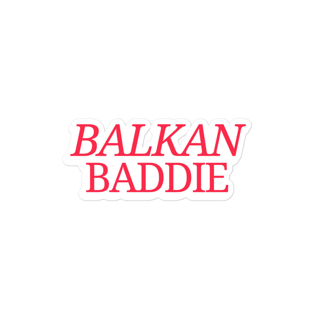 Balkan Baddie Sticker – Balkanish