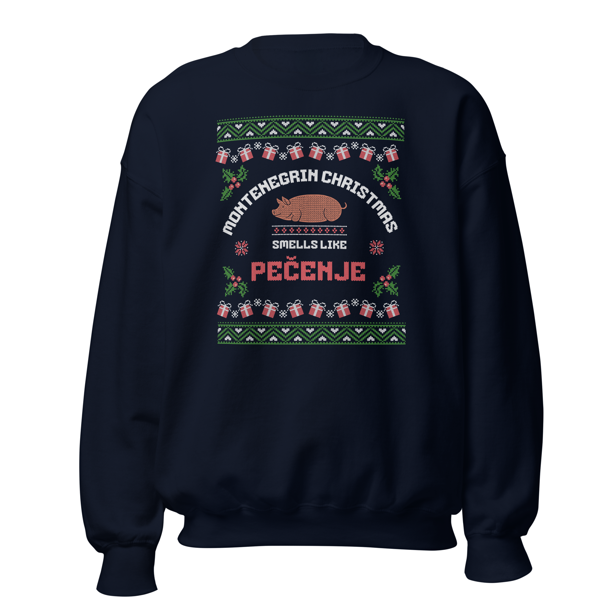 Montenegrin Christmas Smells Like Pečenje Sweater – Balkanish