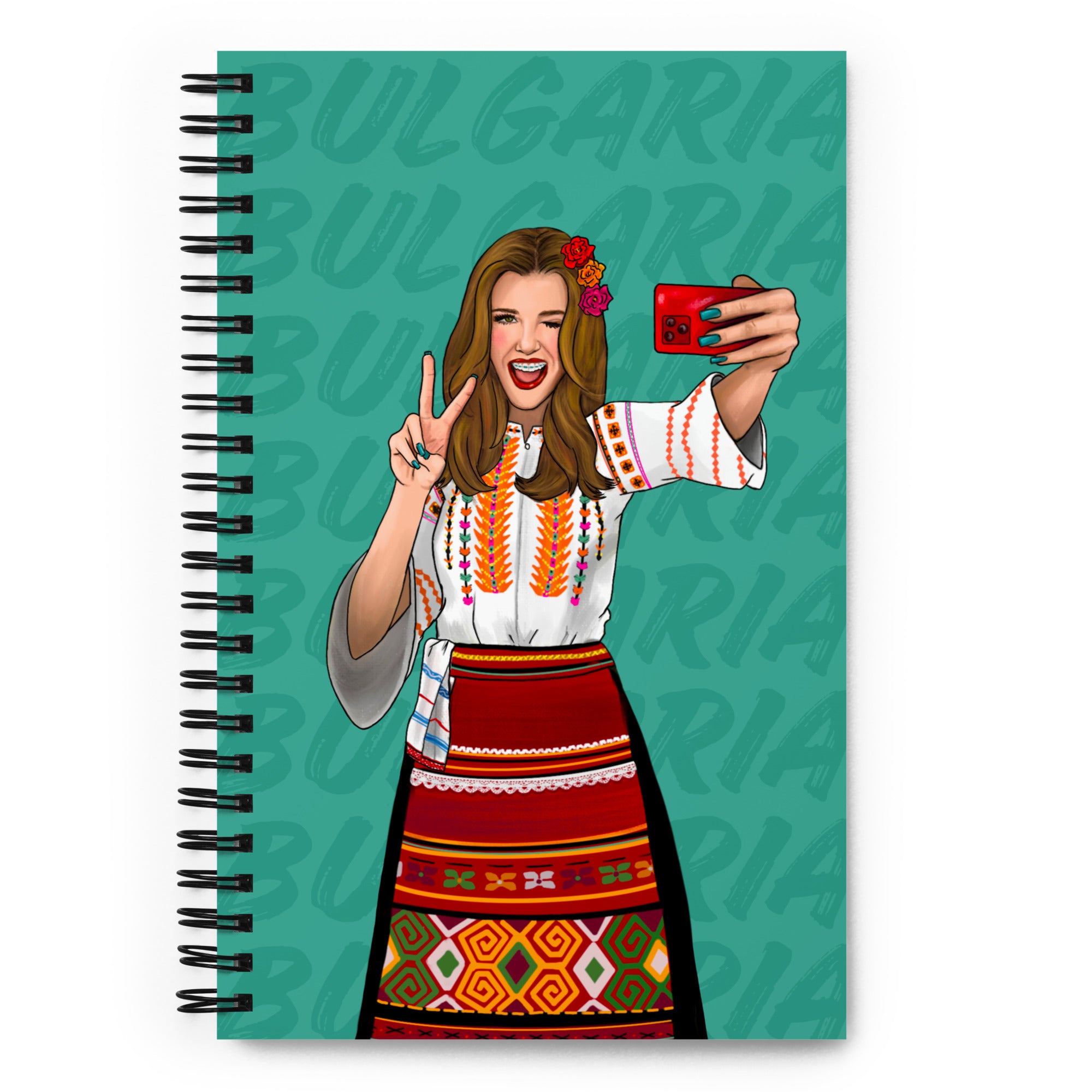 Bulgarian Baddie Dotted Notebook – Balkanish