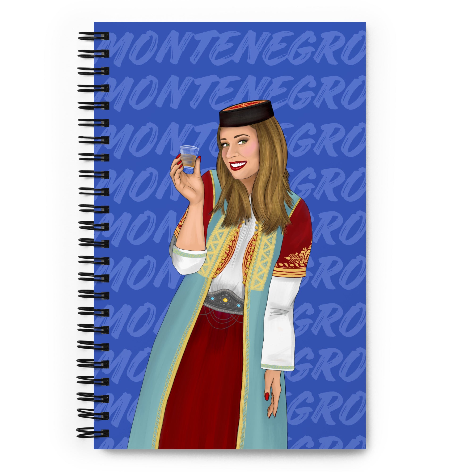 Montenegrin Baddie Dotted Notebook – Balkanish