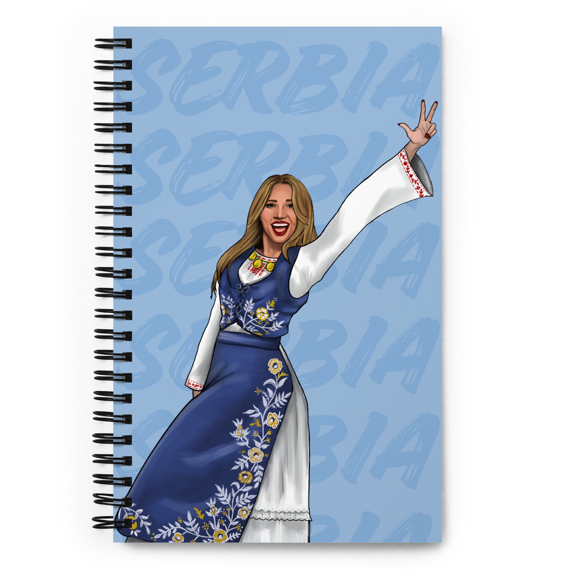 Serbian Baddie Dotted Notebook – Balkanish